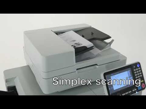 Riso High speed scan and copy ComColor GD duplex scanner - YouTube