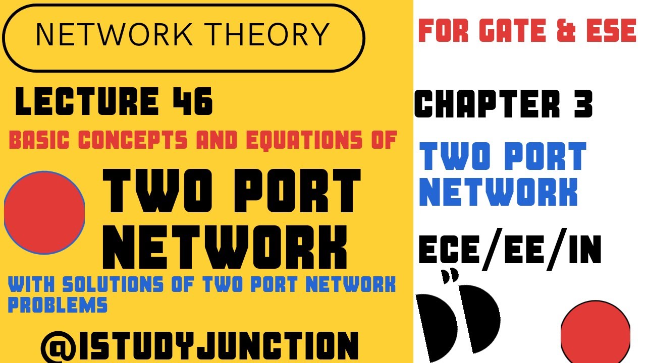 network theory for gate L46 basic concepts of two port network for gate ...