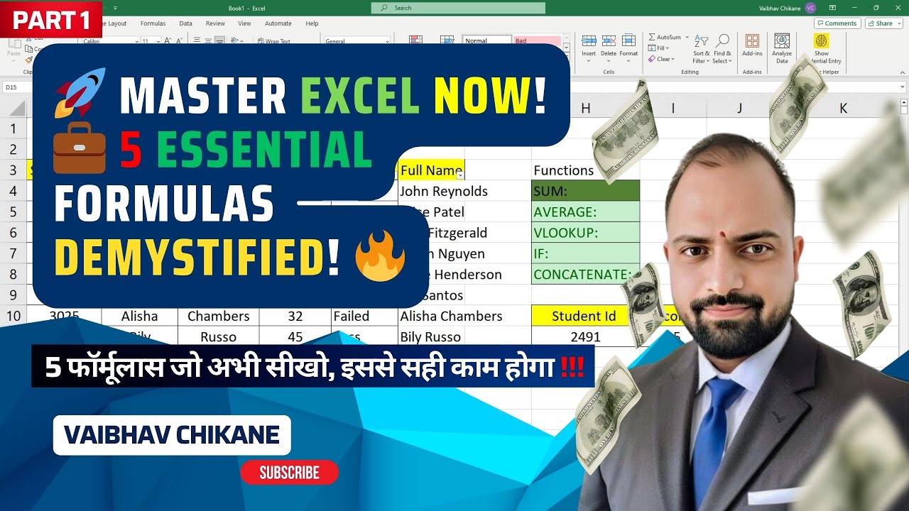 Unlock Excel Mastery: 5 Essential Formulas Every Office Pro MUST Know ...