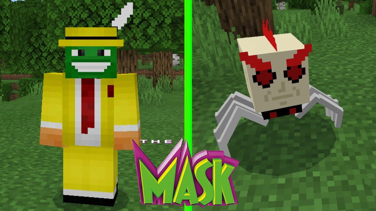 SAIU ADDON DO O MÁSKARA NO MINECRAFT PE ! - YouTube