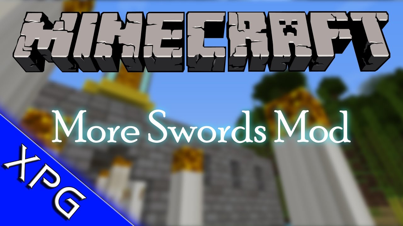 Minecraft Mod Library -- More Swords Mod - YouTube