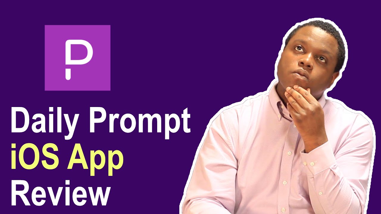 Beat Writer's Block FOREVER with Daily Prompt iOS App - YouTube