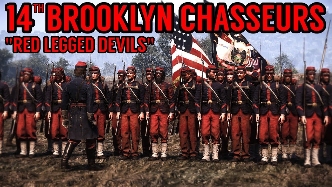 Fighting Regiments of War of Rights - 14th Brooklyn Chasseurs "Red ...