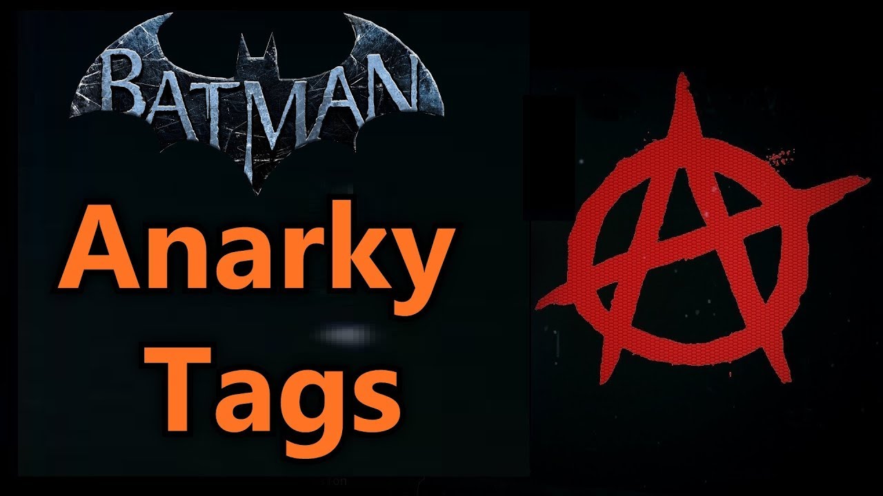 Batman: Arkham Origins Cold, Cold Heart - Anarky Tags (HD,60fps) - YouTube
