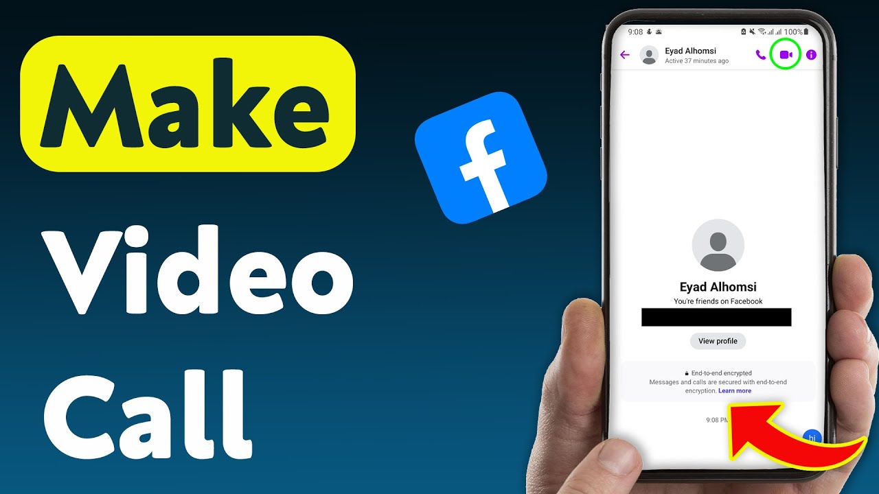 How To Make Video Call On Facebook (Updated) - YouTube