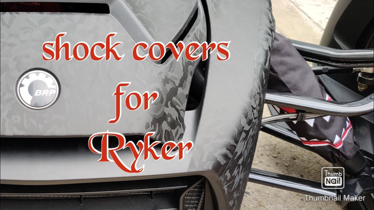 Can-Am Ryker shock covers unboxing and installation #canamryker # ...