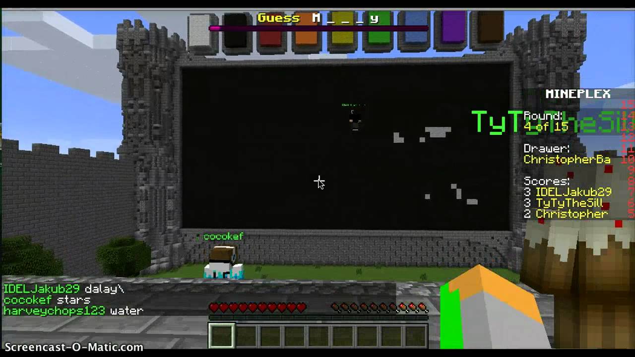 mineplex madness ep5: new spawn and draw my thing - YouTube