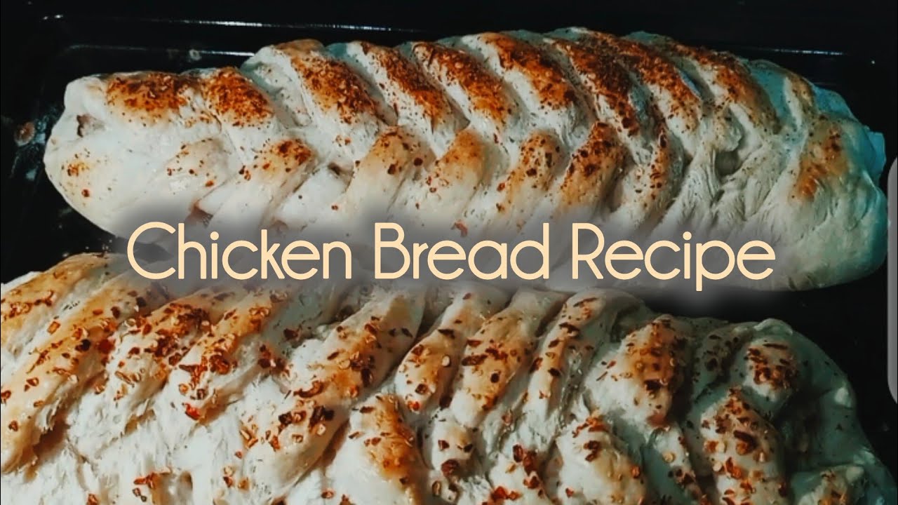 Chicken Bread l Soft fluffy bread with a crispy crust...l Serve with ...