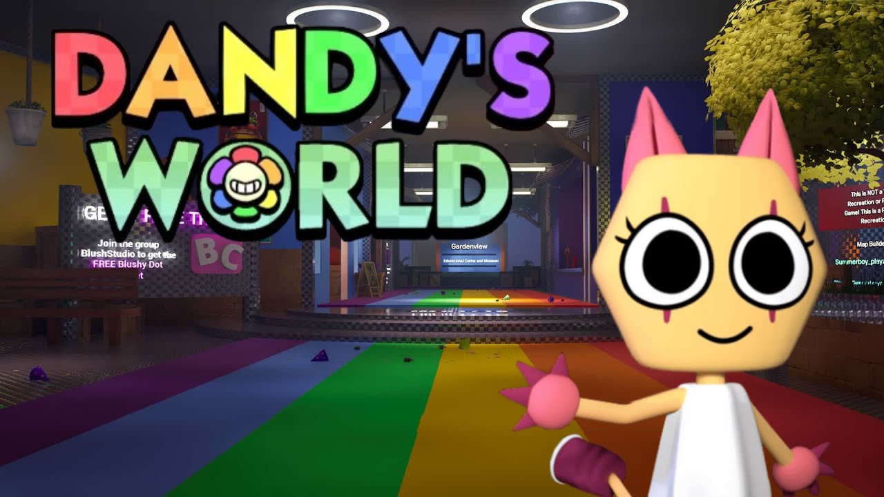 {Dandy's world} grinding on stuff for scraps while going solo - YouTube