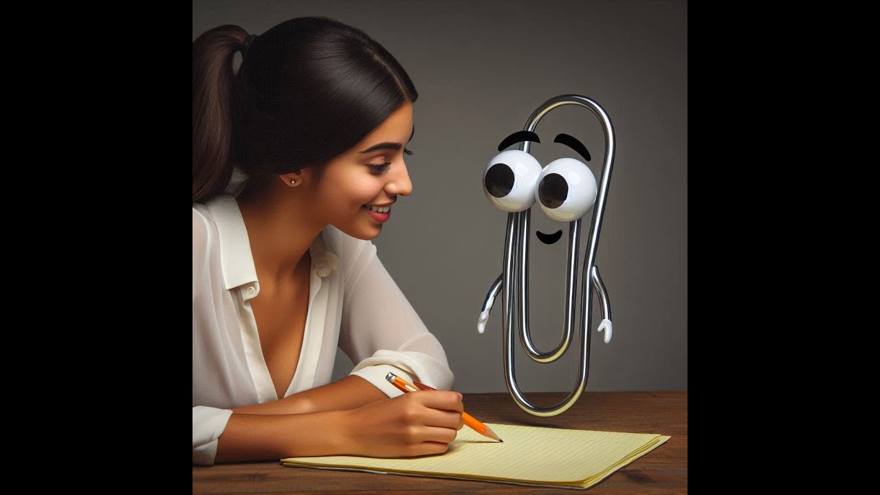 Ask a paperclip—"How to get a date" - YouTube