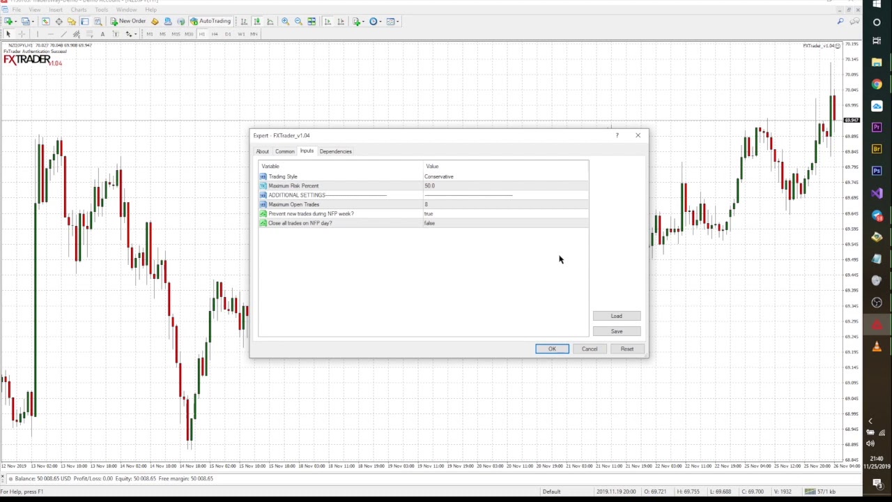 FxTrader Settings Overview - YouTube
