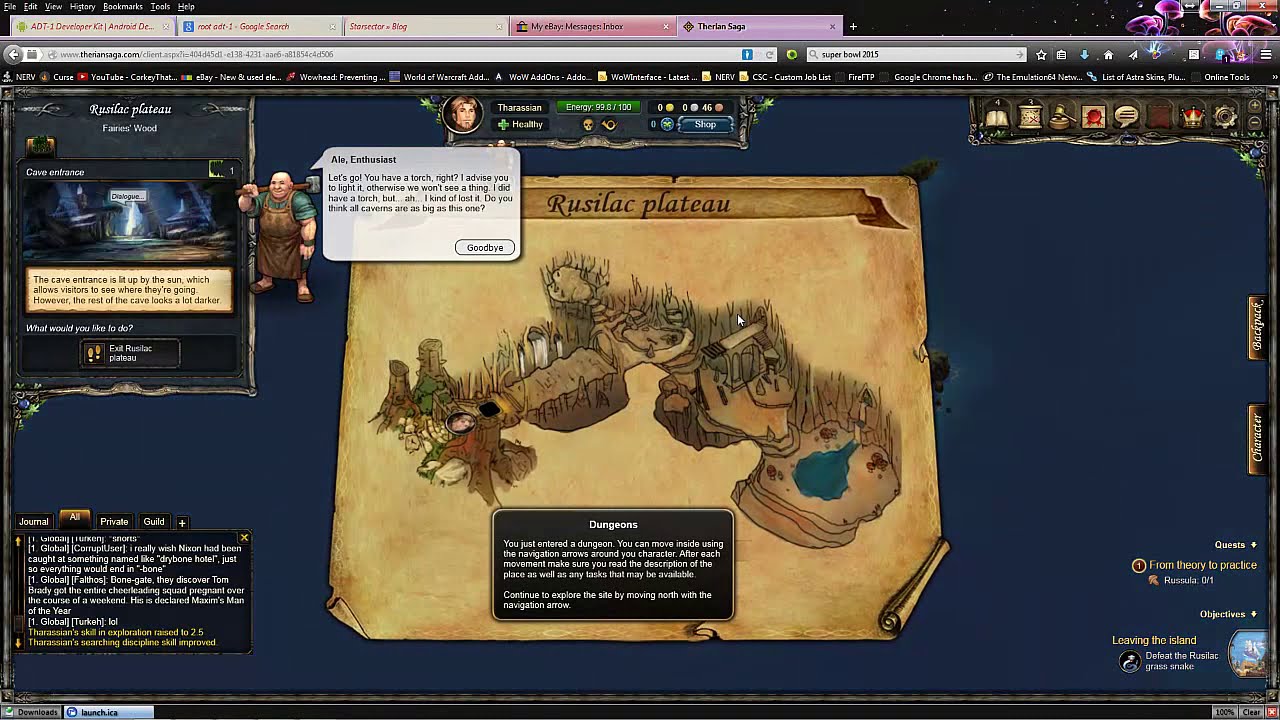 Browser Game-Therian Saga - YouTube