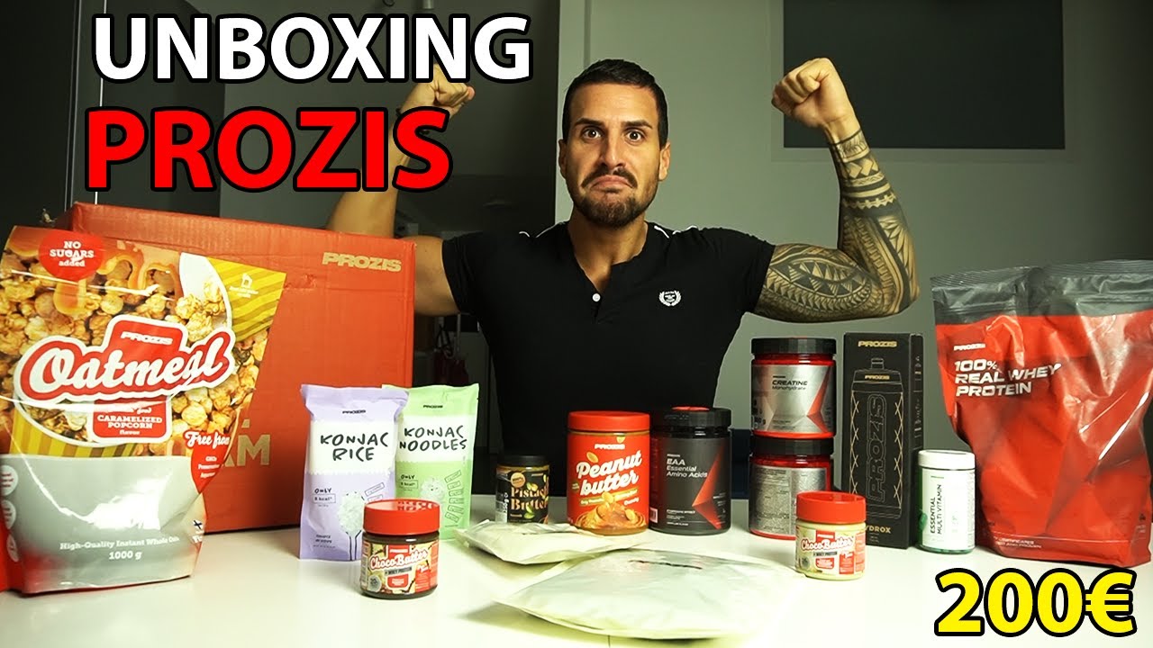 200€ UNBOXING PROZIS - Sono un AFFILIATO PROZIS | #prozis - YouTube