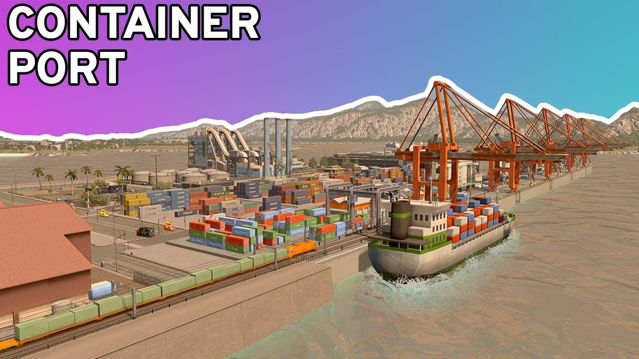 Building The ULTIMATE Industrial Hub In Cities Skylines! | Thessia ...