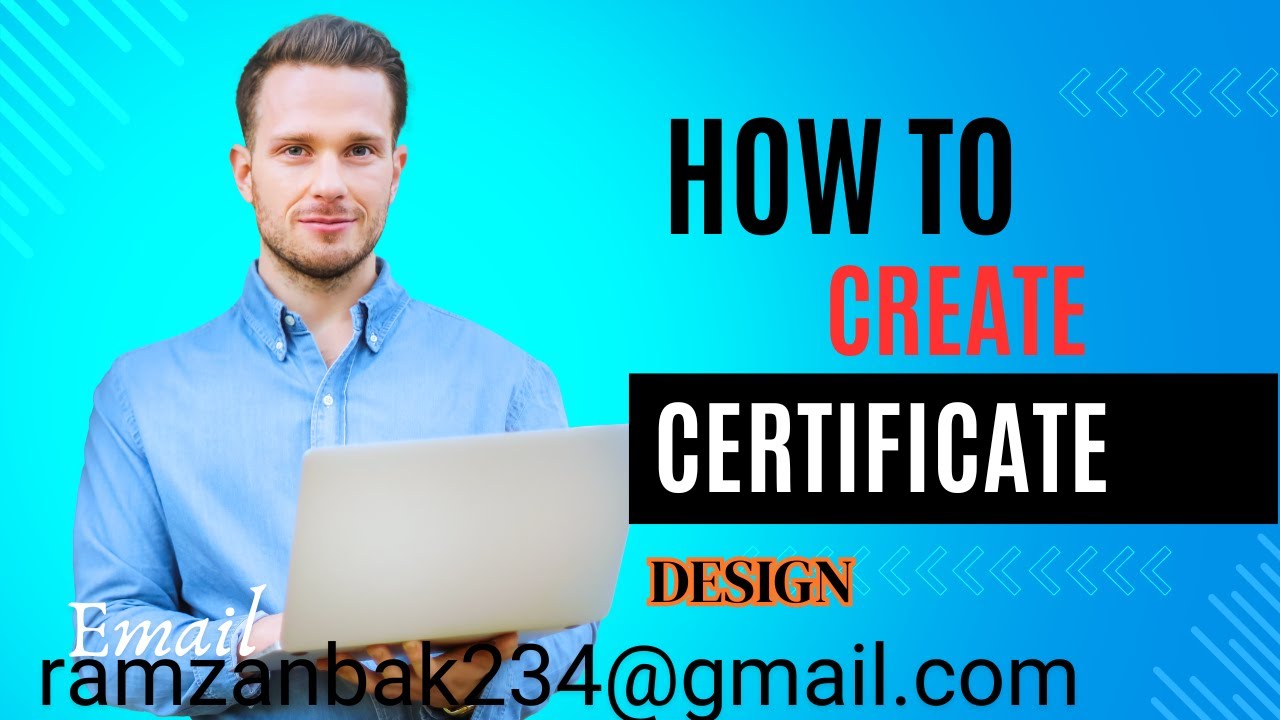 How to create professional certificate design in ms word 2016 |MS ...