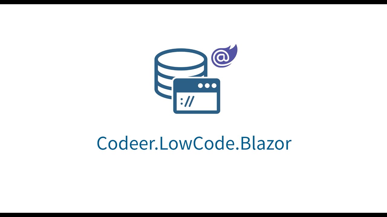 Codeer LowCode Blazor 紹介※音あり - YouTube