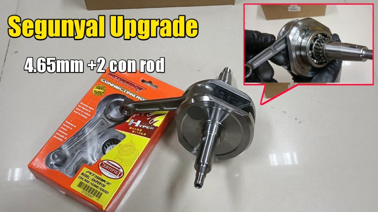 4.65mm segunyal/ Crankshaft +2mm rod Sniper Upgrade z5 performance ...