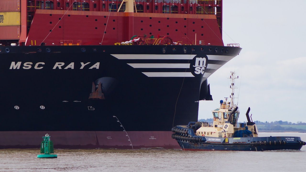 MSC RAYA - Ultra large 24,116teu containership - Shipspotting Port of ...