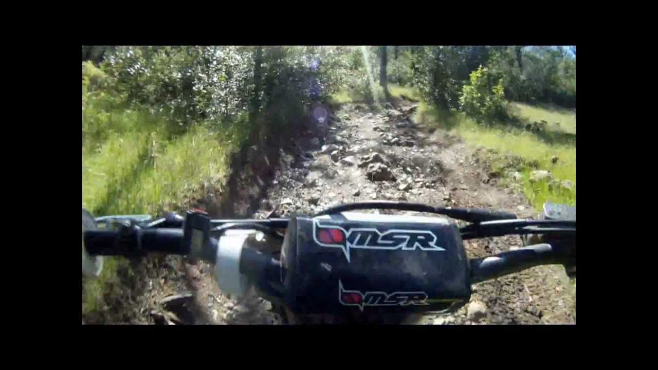 rocky trail at mammoth bar ohv in auburn - YouTube