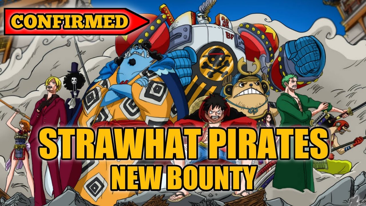 One Piece - Strawhat Pirates New Bounty After Wano Arc ( confirmed ...