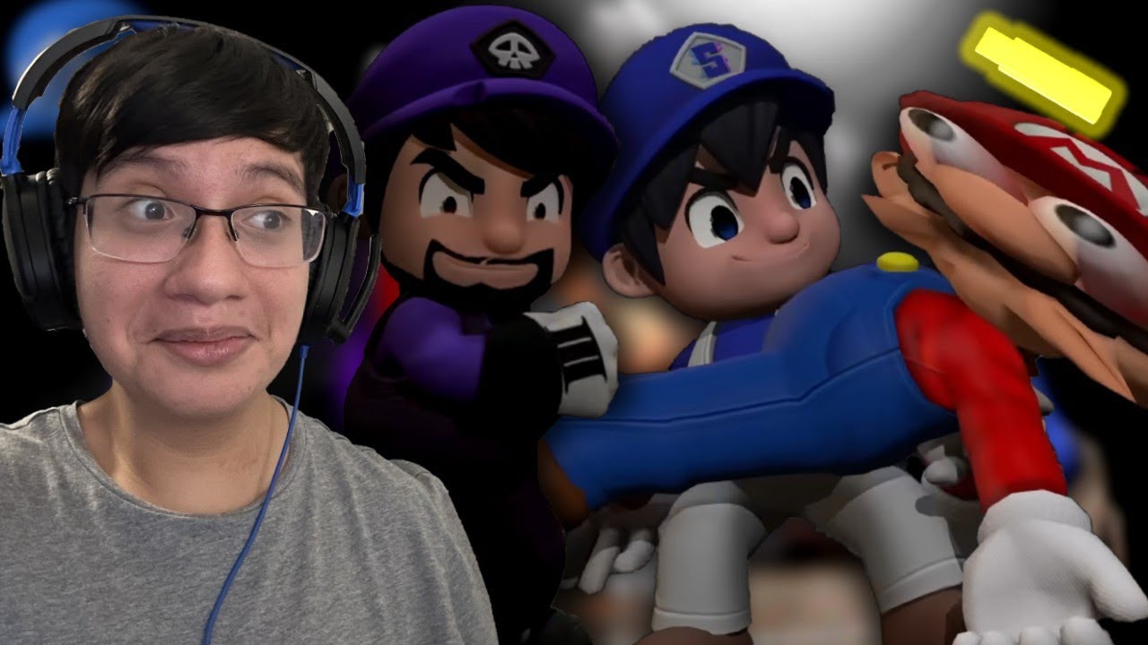 (THEY DID THIS OVER A GOLDEN USB!) SMG4: TRASH FRIENDS REACTION - YouTube