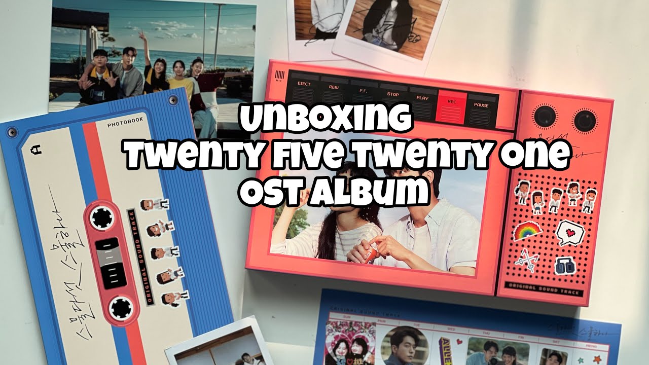 [UNBOXING]2521 Twenty-five Twenty-one OST album || 스물다섯 스물하나 오에스티 안박싱 ...