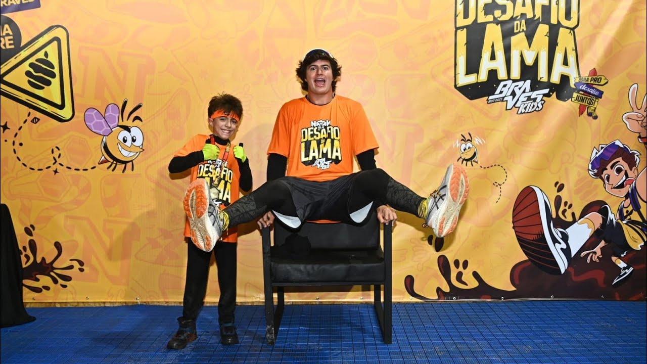 2a CORRIDA NA LAMA - Natan Braves Kids! - YouTube