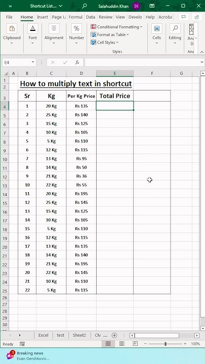 Excel tips and tricks excel tutorial part 1 #excel #exceltips #exceltricks #exceltutorial # ...