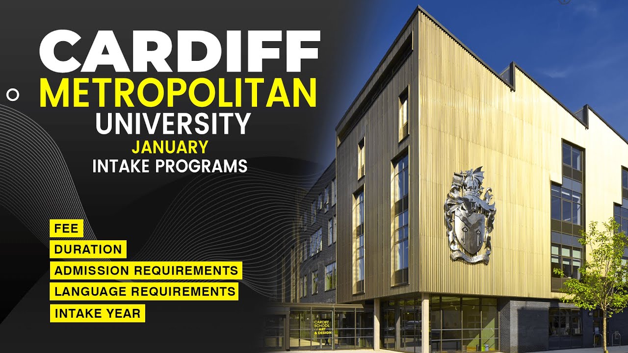 Cardiff Metropolitan University January Intake Programs - YouTube