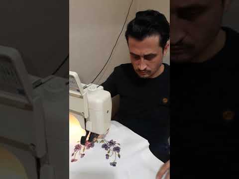 Kanaviçe bohça yapımı