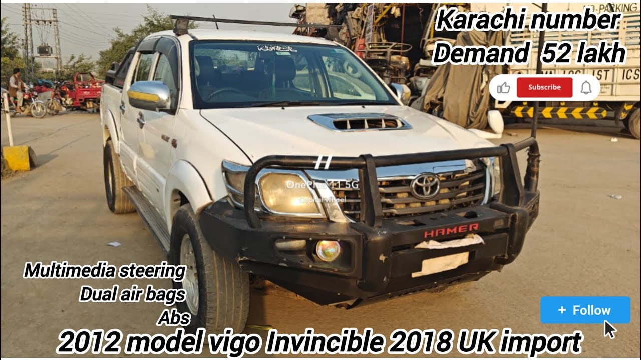 2012 model vigo Invincible 2018 UK import||For sale in Islamabad - YouTube