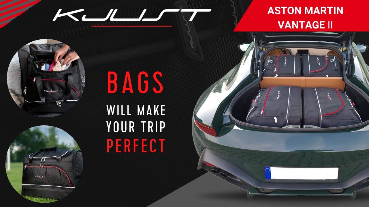 ASTON MARTIN VANTAGE II KJUST BAGS TAILORED TO YOUR CAR🚗 ID ...
