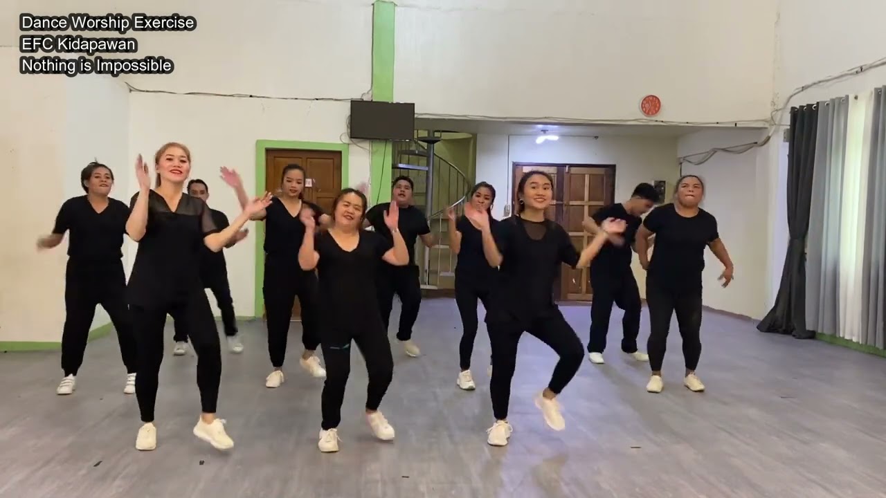 Dance Exercise - Christian Music (Nothing is Impossible) - YouTube