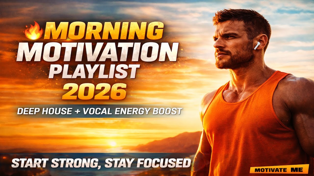 🔥 Morning Motivation Playlist 2026 | Deep House + Vocal Energy Boost ...