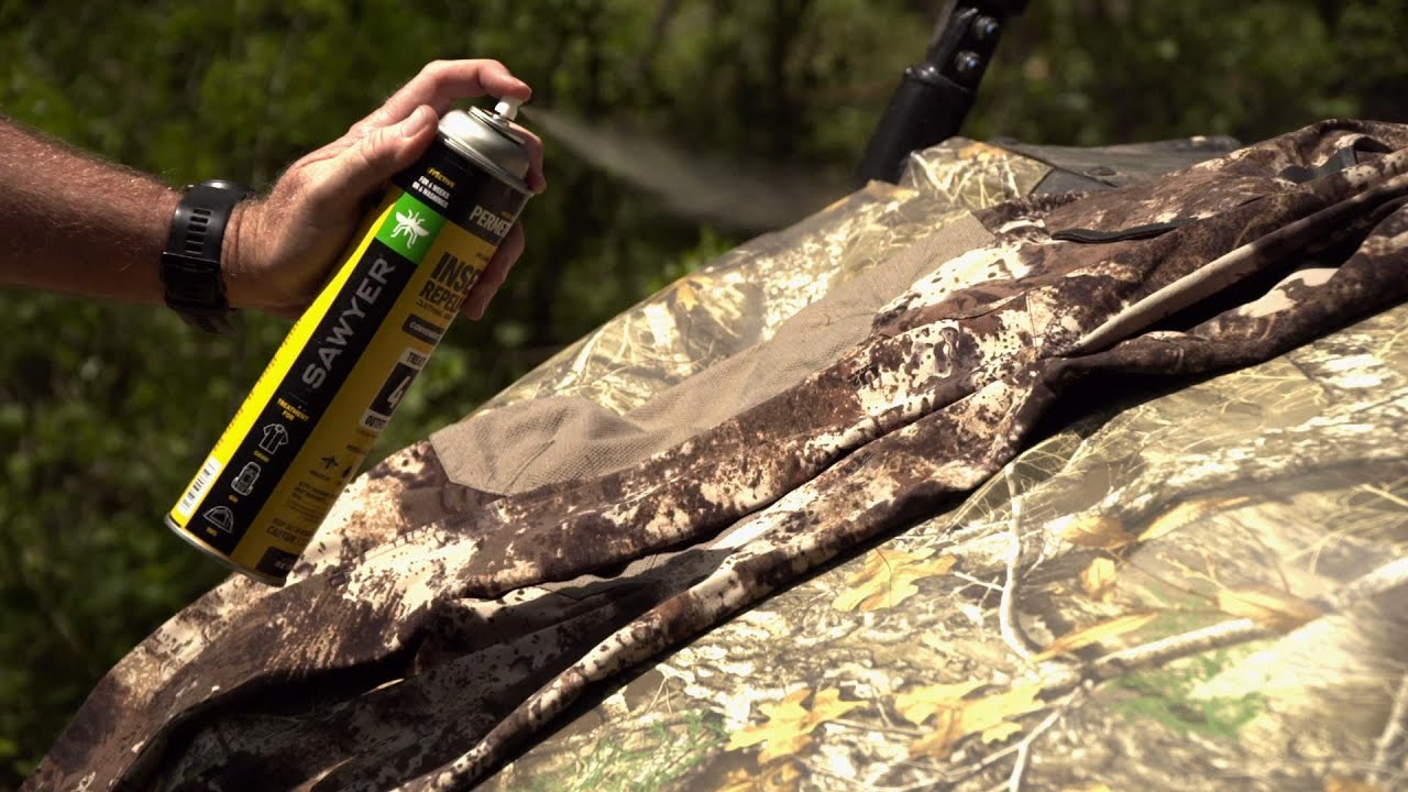 Best Insect Repellent for Hunting - Sawyer Permethrin - YouTube
