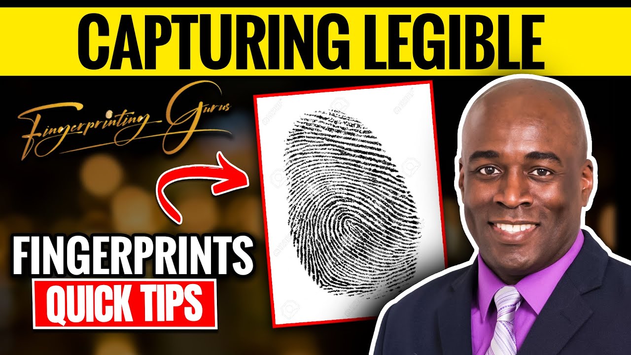 Capturing Legible Fingerprints- Quick Tips - YouTube