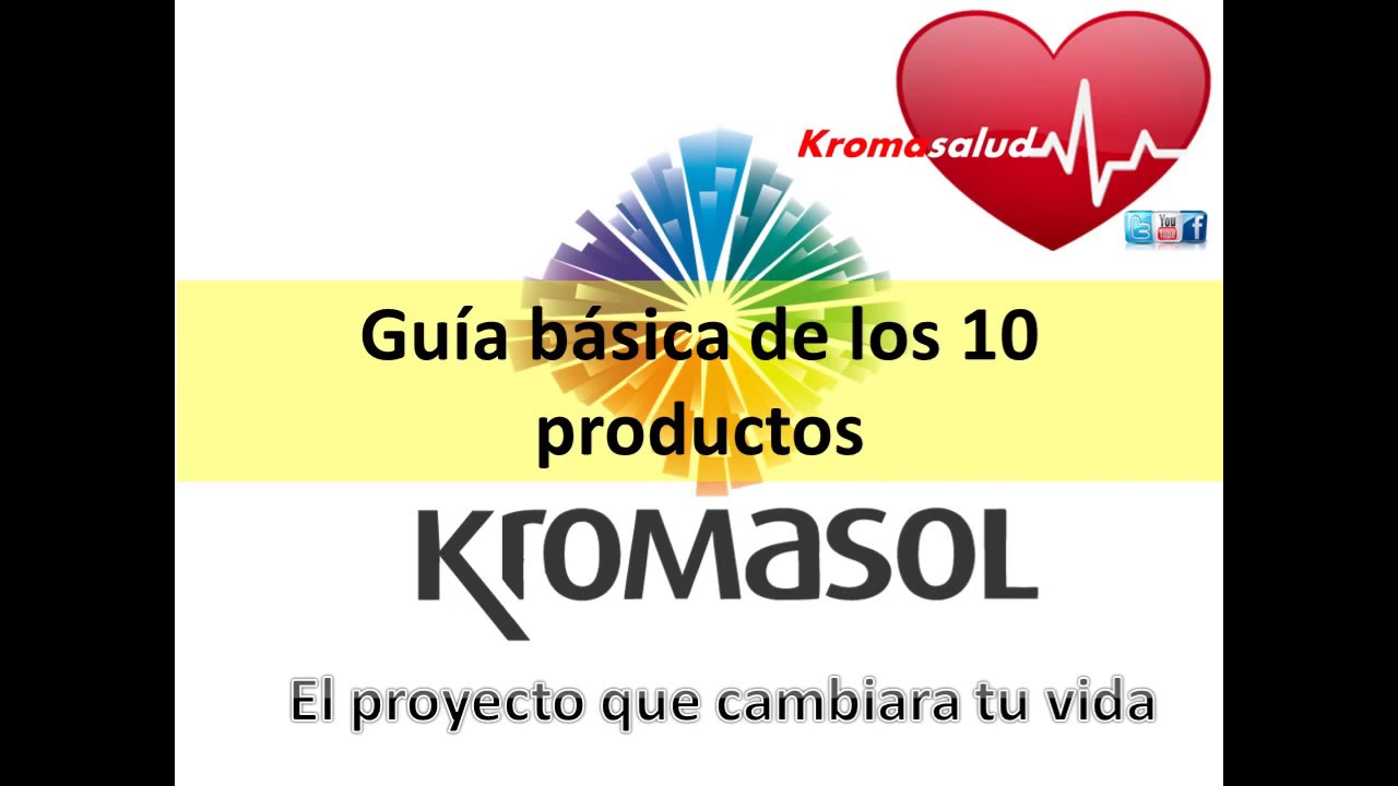 Los 10 productos Kromasol 2017 - YouTube