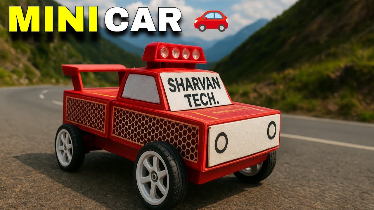 “HOW YO MAKE MINI DIY CAR AT HOME🚗 |Creative Craft Idea” #MatchboxCar # ...