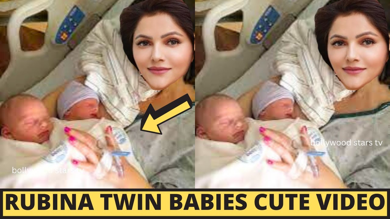 Rubina Dilaik Twin Baby Girls First Picture After Rubina Dilaik C ...