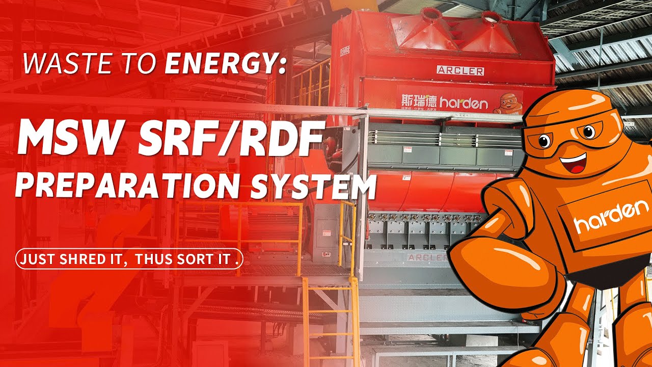 MSW SRF/RDF Preparation System - YouTube