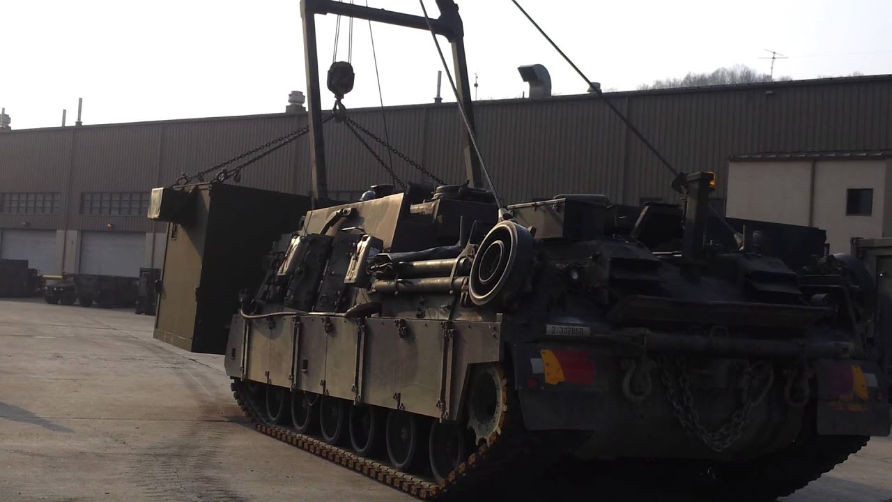 US Army M88A2 Hercules w/connex - YouTube