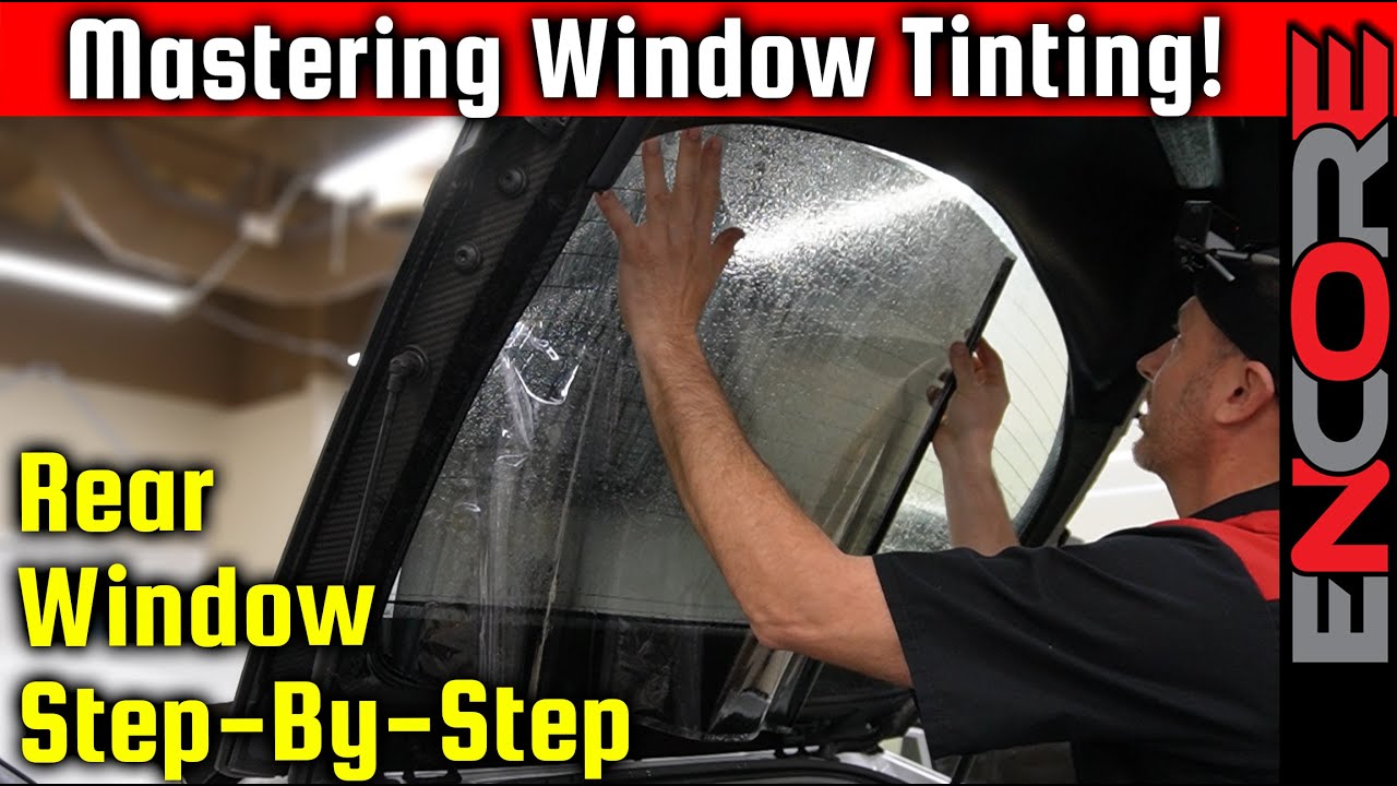 Toyota Prius Rear Window Tinting Tutorial: Perfect Install Every Time ...