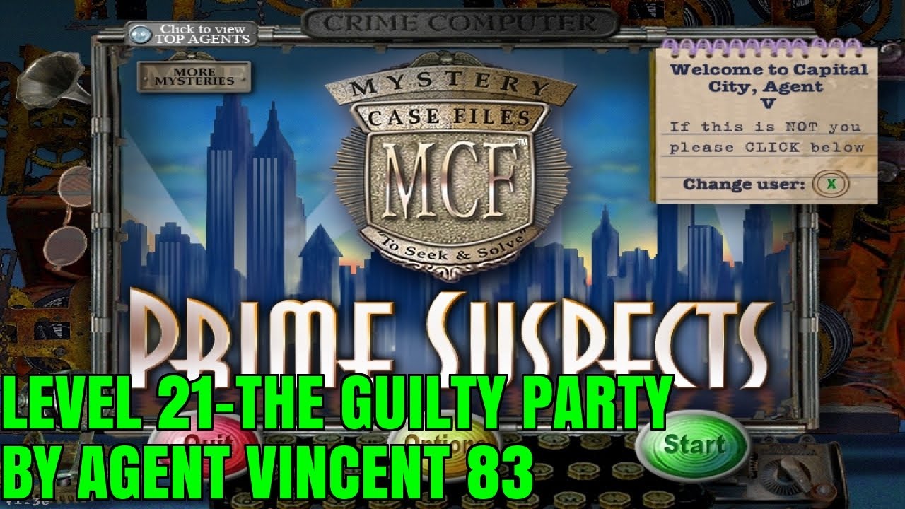 Mystery Case Files-Prime Suspects:Level 21-The Guilty Party - YouTube