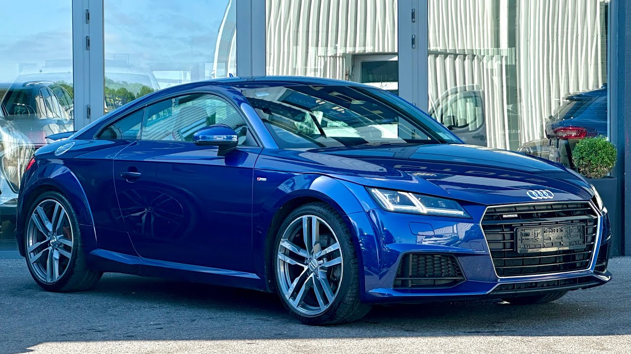 Audi, TTS, Quattro, S-Line, Auto, 2015. Blue. - YouTube