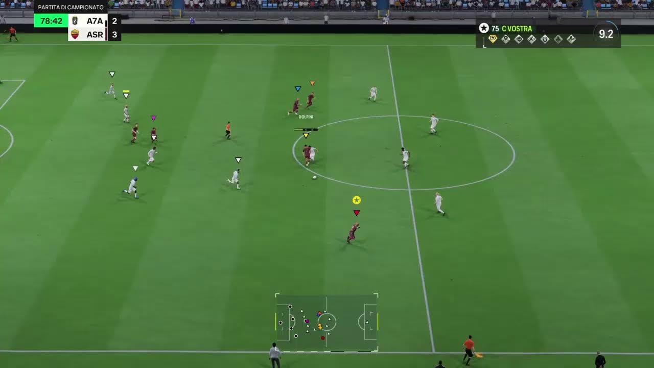 FC25 AS ROMA POWER Club - YouTube