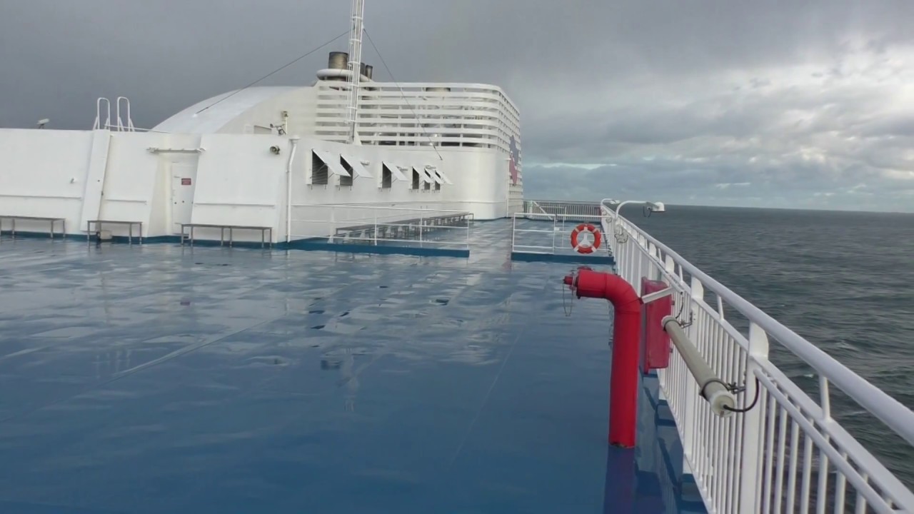 Brittany Ferries MV Armorique Arriving At Roscoff, Finistère, Brittany ...