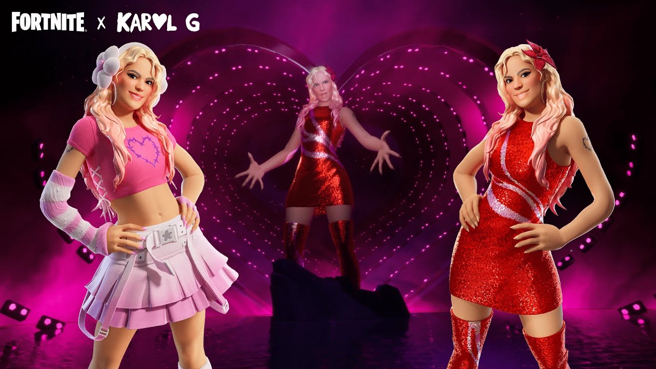Karol G MSB Concert - Fortnite - YouTube