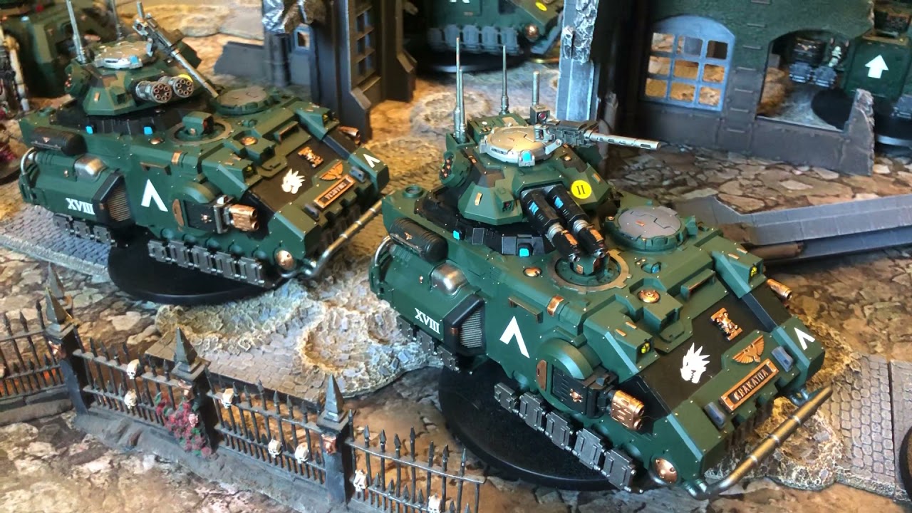 Salamanders Army Showcase: Armored Detachment Update - YouTube