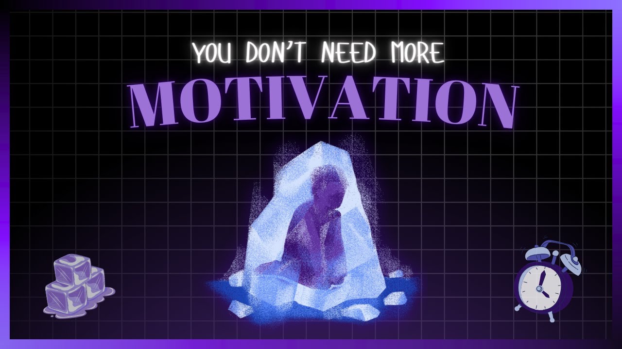 You Don't Need More Motivation - You Need Less Resistance - YouTube