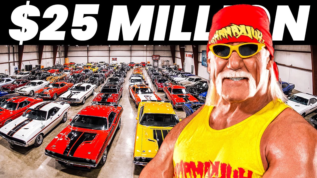 A Tribute To Hulk Hogan's Muscle Car Collection - YouTube
